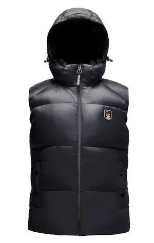 TRIPLE F.A.T. GOOSE Jacobsen Puffer Vest - Black