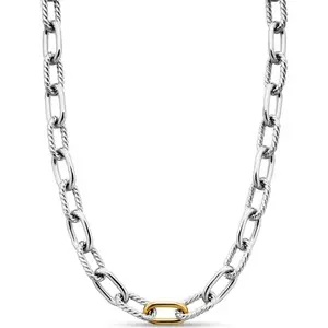 David Yurman David Yurman DY Madison® Chain Necklace Gold/silver
