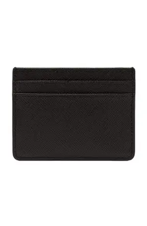 Sandro Reconstituted Leather Cardholder - Black