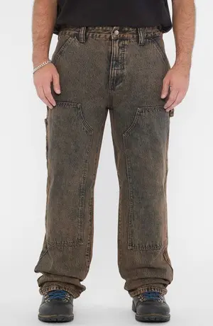 GUESS ORIGINALS Go Paneled Denim Carpenter Jeans