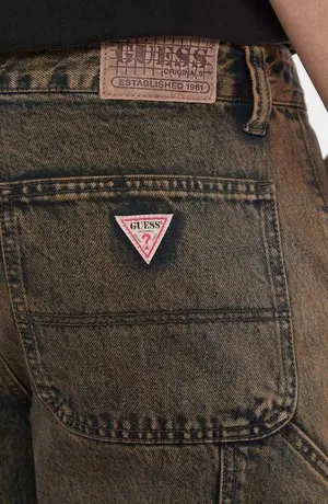 GUESS ORIGINALS Go Paneled Denim Carpenter Jeans