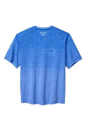 Tommy Bahama Oasis Fade Crewneck Recycled Polyester Jersey T-shirt - Blue Lapis