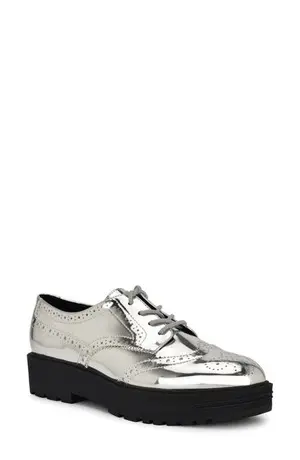 Nine West Resttin Wingtip Platform Derby