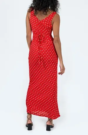 strapless open back dress Princess Polly