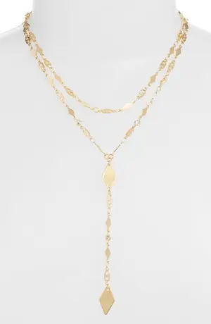 Ettika Layered Lariat Necklace