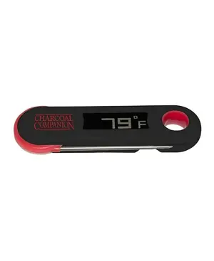 CHARCOAL COMPANION Digital Bbq Grill Meat Thermometer - Black
