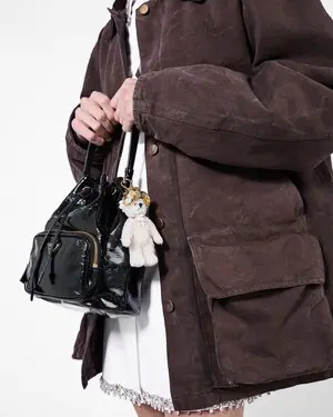 Prada Teddy Keychain Charm