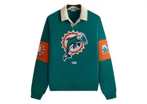 Kith X Nfl 47 Dolphins Nelson Collared Pullover
