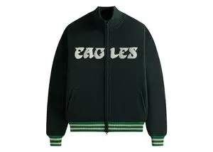 Kith X Nfl 47 Eagles Wyona Full Zip Sweater
