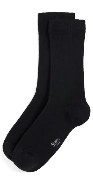 Women's Black Cashmere Socks Hoiseries