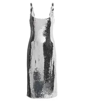 Magda Butrym Metallic Cocktail Dresses