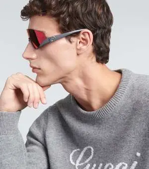 Gucci Shield Sunglasses