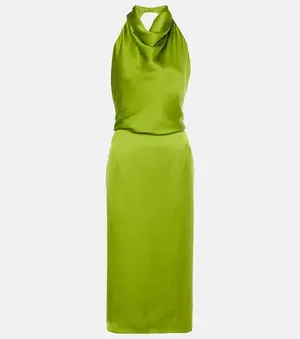 Green Silk Dresses