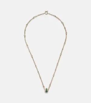SPINELLI KILCOLLIN Diamond & Emerald Necklace - Gold