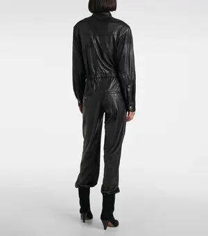 Isabel Marant Étoile Faux Leather Jumpsuit