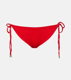 Melissa Odabash Cancun Side-tie Bikini Bottom - Red