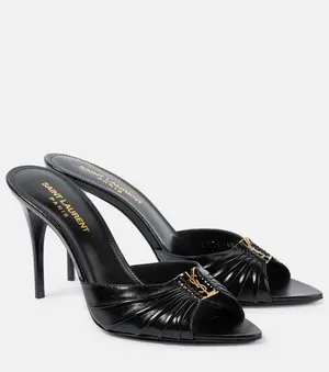 Saint Laurent Open Toe Mules Clogs For Women