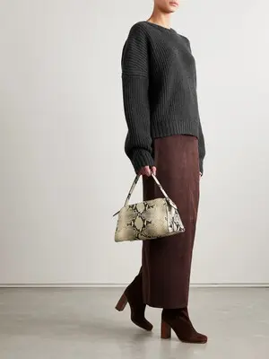 Khaite Manuela Ribbed Cashmere Sweater