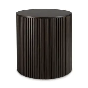 ETHNICRAFT Roller Max Side Table - Dark Brown