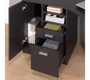TECHNI MOBILI Classic Office Desk With Storage