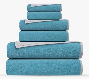 DEPERA HOME Double Face 6 Pcs Turkish Towels Se T - One-color