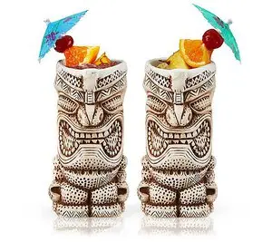 VISKI Pacific High Tide Tiki Mugs - One-color