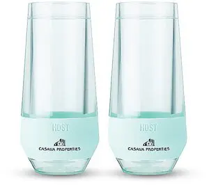 HOST Champagne Freeze In Seafoam Tint Set Of 2
