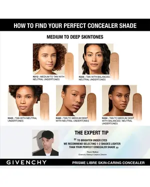 Givenchy Prisme Libre Skin-caring 24h Hydrating & Correcting Multi-use Concealer - N - Tan To Medium Deep With Neutral Unde