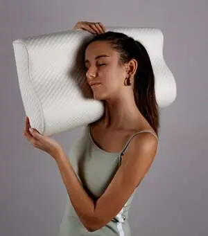 COLUNEX Memory Foam Ortho-shape Pillow