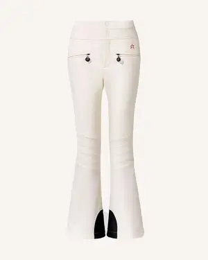Perfect Moment High-waist Aurora Flare Ski Pant - White