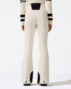 Perfect Moment High-waist Aurora Flare Ski Pant - White