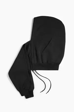 Balenciaga Fleece Hooded Scarf