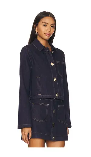 Bardot Lorenzo Denim Shirt - Dark