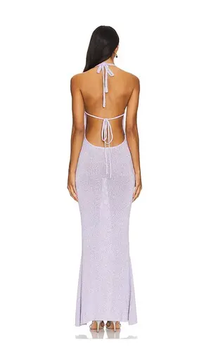 asta resort daphne dress DAPHNE Lavender Sequin Dress