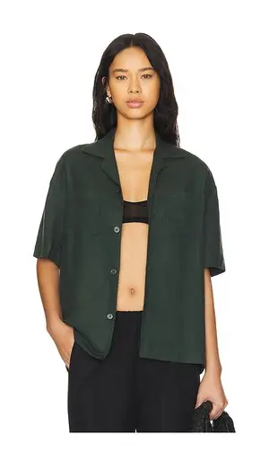 WAO Boxy Linen Shirt