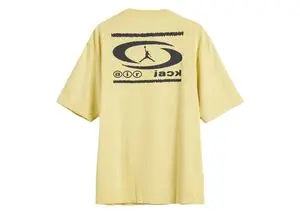 JORDAN X Travis Scott Air T-shirt - Celery