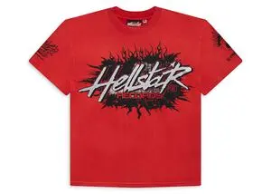 HELLSTAR Records T-shirt - Red