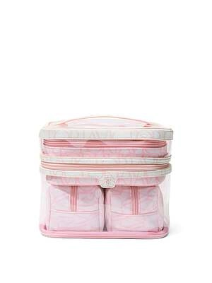 Victoria's Secret 4-piece Makeup Bag - Print