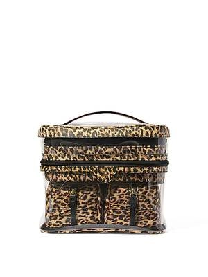 Victoria's Secret 4-piece Makeup Bag - Print