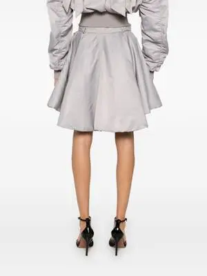 Viktor & Rolf Padded Mini Skirt - Grey