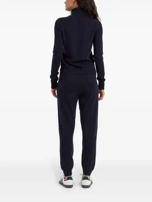 Chinti & Parker Cuffed Track Pants - Blue