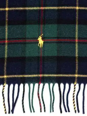 Polo Ralph Lauren Tartan-pattern Scarf