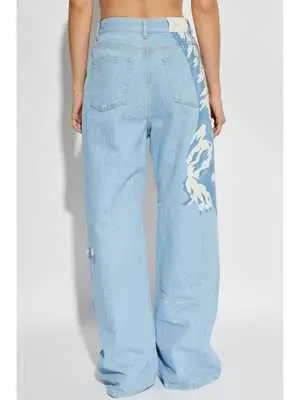 Lacoste Logo Straight-leg Jeans