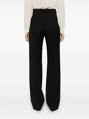 Chloé Virgin-wool Tailored Trousers - Black