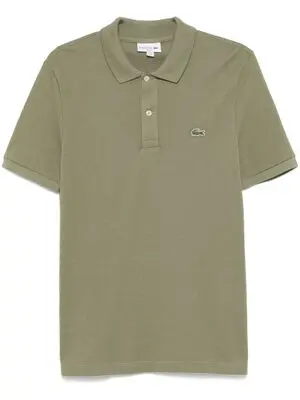 Lacoste Logo-embroidered Polo Shirt - Green