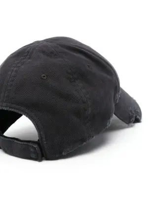 Balenciaga Planet Earth Cap - Black | Editorialist