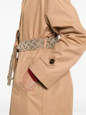 Herno Belted Cotton Trench Coat