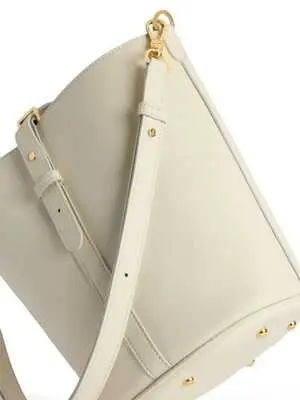 PATOU Small Jp Bucket Bag - White