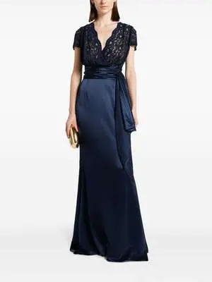 Talbot Runhof V-neck Gown