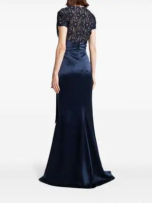 Talbot Runhof V-neck Gown